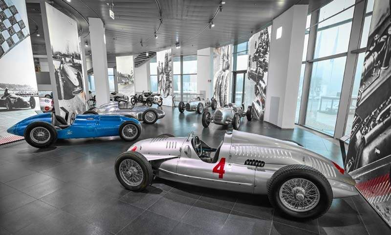 Altas prestaciones en el Museo Audi Mobile